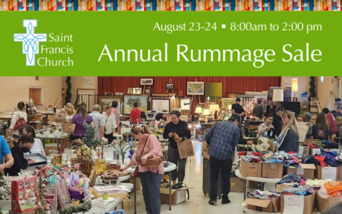 Annual Rummage Sale is coming! | St. Francis Episcopal Church | Palos ...
